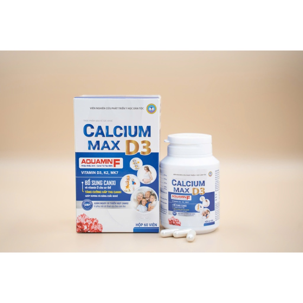Viên uống Canxi Hữu Cơ Calcium Max D3 Hộp 60 viên | Shopee Việt Nam