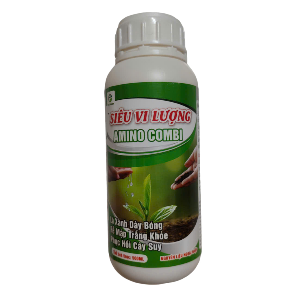 Phân bón SIÊU VI LƯỢNG AMINO COMBI 500ml, xanh quả, dai cuống, chống ...