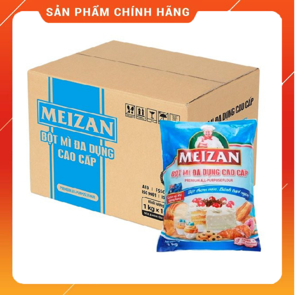 Thùng 10kg bột mì cao cấp Meizan gói 500g và 1kg , chuyên cung cấp sỉ | Shopee Việt Nam