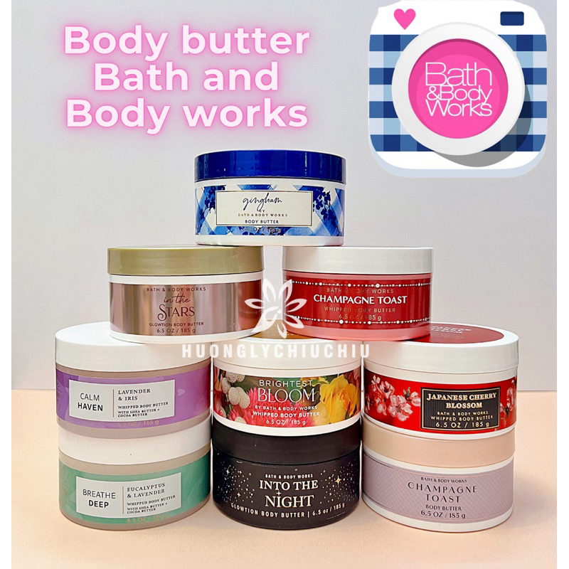 Bơ dưỡng thể Bath & Body Works Body Butter -185g | Shopee Việt Nam