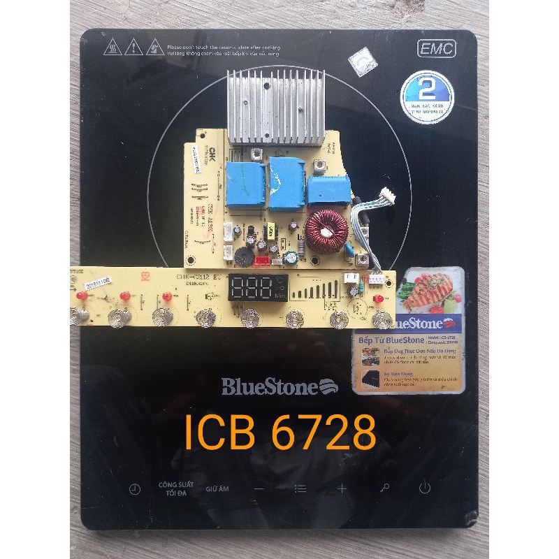 Bo mạch bếp từ BLUESTONE ICB 6728 hàng Cũ chạy ok | Shopee Việt Nam