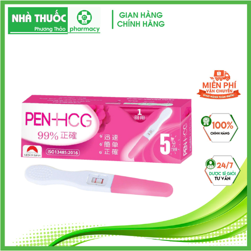 Bút thử thai Pen HCG Nhật- Que thử thai phát hiện sớm chính xác cao ...