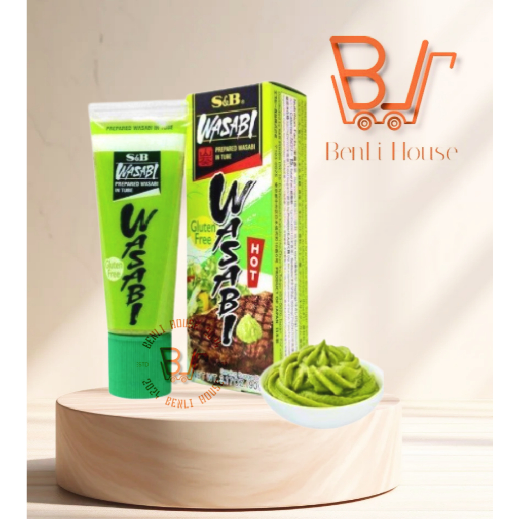 (Hộp giấy 90g)Mù Tạt Wasabi S&B Wasabi Cay Nồng Tuýp - Nhập khẩu Nhật Bản | Shopee Việt Nam