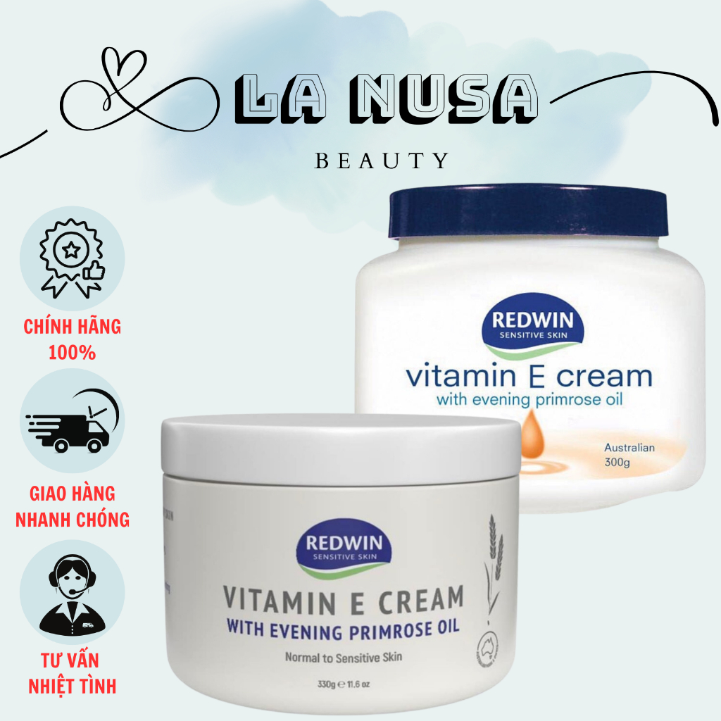 Kem dưỡng Redwin Vitamin E Cream Úc chính hãng 300g/330g | Shopee Việt Nam