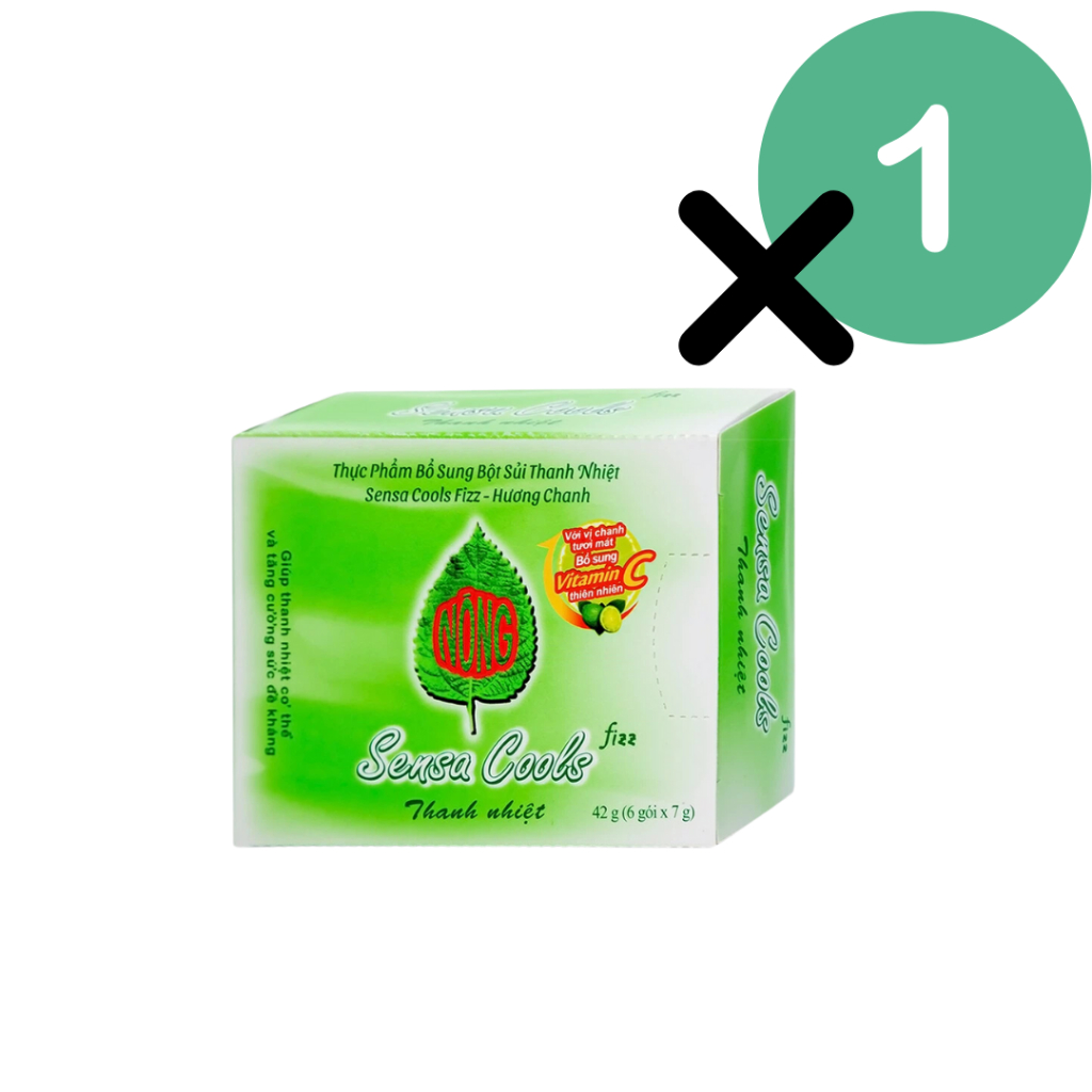 Bột sủi thanh nhiệt Sensa Cools . Sensa cool . Sensacool (6 gói/hộp ...