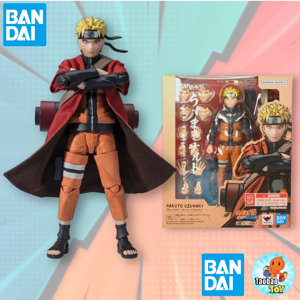 Mô hình SHF NARUTO UZUMAKI Naruto Sage Mode Chế độ hiền nhân -Cứu tinh ...