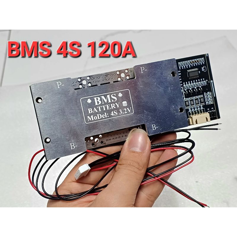 Mạch BMS 4S 120A 14.6V (20 FET) hệ pin 3.2V Loại Xịn | Shopee Việt Nam
