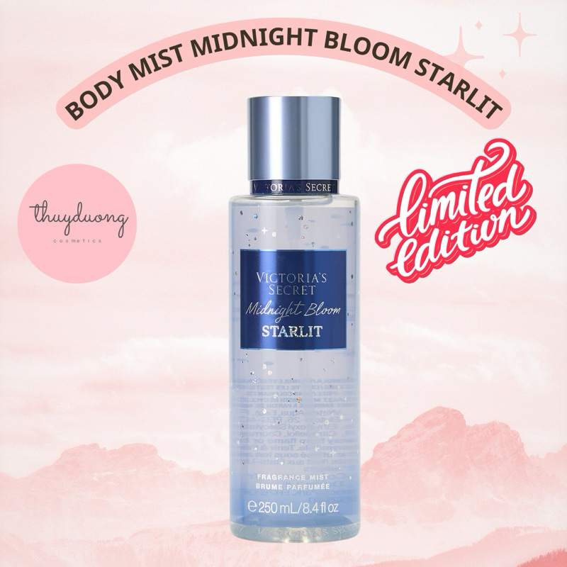 |AUTH| Xịt thơm body mist STARLIT COLLECTION Velvet Petals, Midnight Bloom, Bare Vanilla, Pure ...