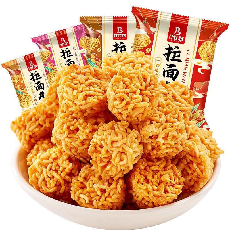 Snack Mì Tôm Viên Bibizan Ăn Liền mix 4 Vị Tẩm Vị (bibizan) | Shopee ...