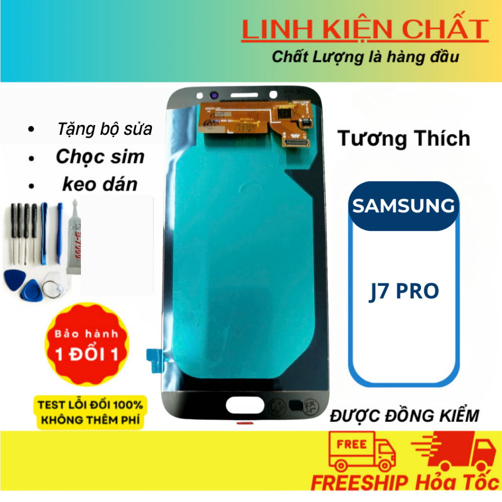 MÀN HÌNH SAM SUNG J7 PRO (Tặng keo dán & bộ sửa) | Shopee Việt Nam
