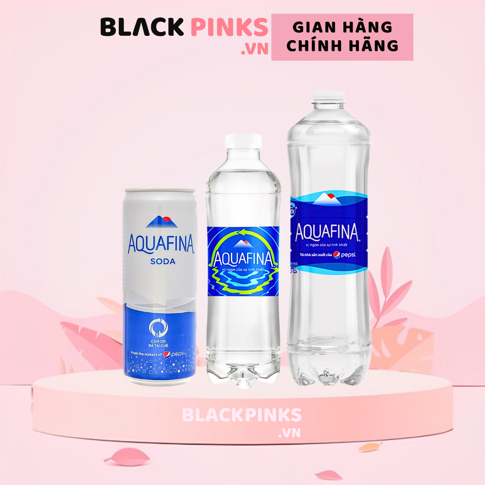 Thùng 12/24 chai/lon nước uống tinh khiết/nước giải khát soda Aquafina 320ml/355ml/500ml/1.5L ...