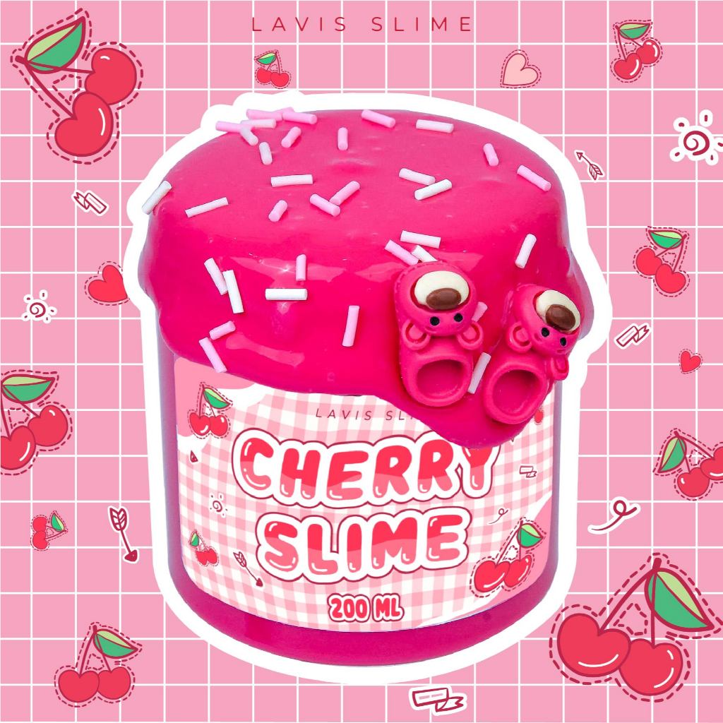 LAVIS SLIME - CHERRY SLIME 200ml - PHIÊN BẢN GIỚI HẠN (MỚI) | Shopee ...