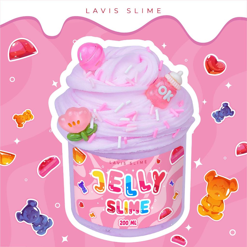 LAVIS SLIME - JELLY SLIME 200ml - PHIÊN BẢN GIỚI HẠN (MỚI) | Shopee ...
