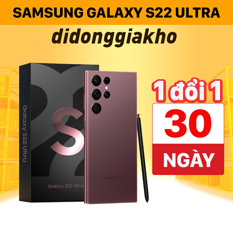 Điện thoại Samsung Galaxy S22 Ultra 128G/256G/512G - Phiên bản Mỹ, Mới 100% Fullbox | Shopee ...