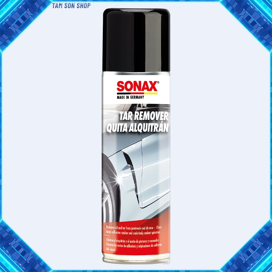 Tẩy nhựa đường Sonax Tar Remover làm sạch nhựa đường dính trên sơn xe ô ...