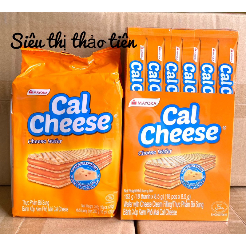 Bánh Xốp Phomai CalCheese 153g/200g | Shopee Việt Nam