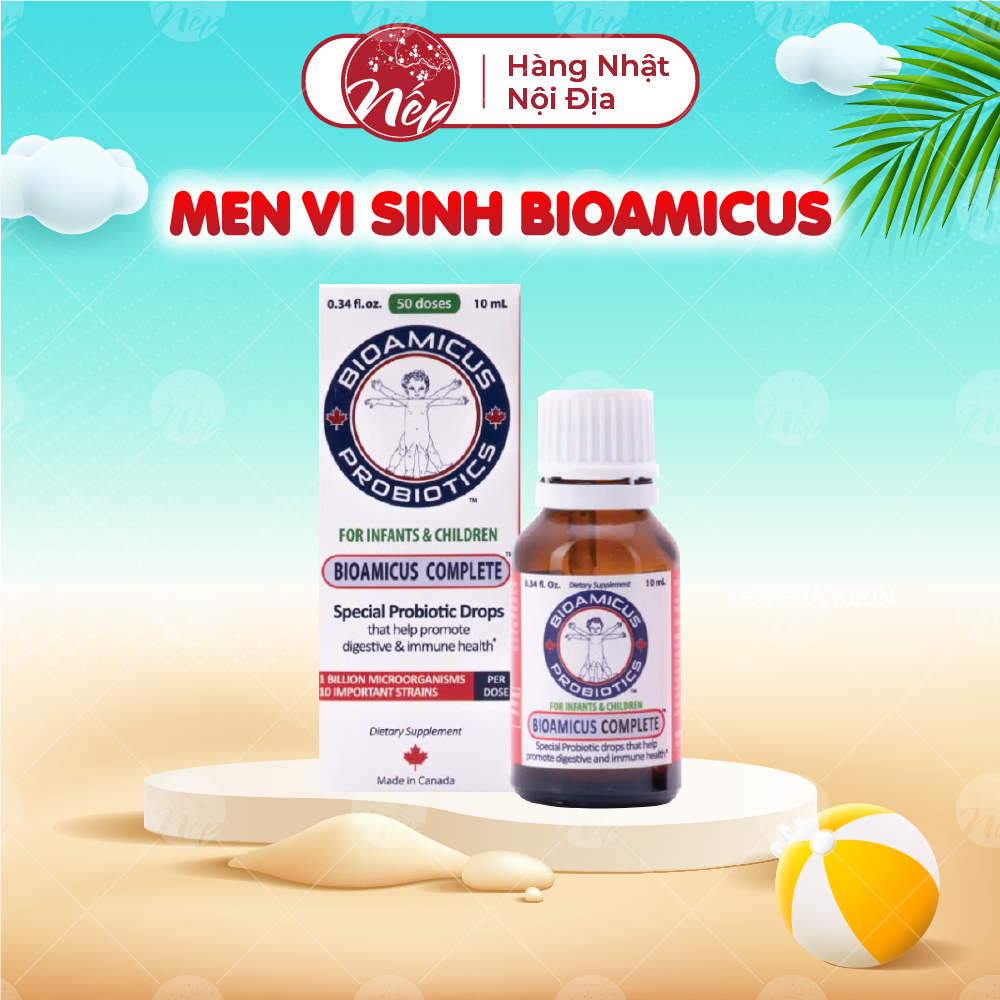 Men Vi Sinh Bioamicus Complete 10 Chủng - Nhập khẩu chính hãng ...
