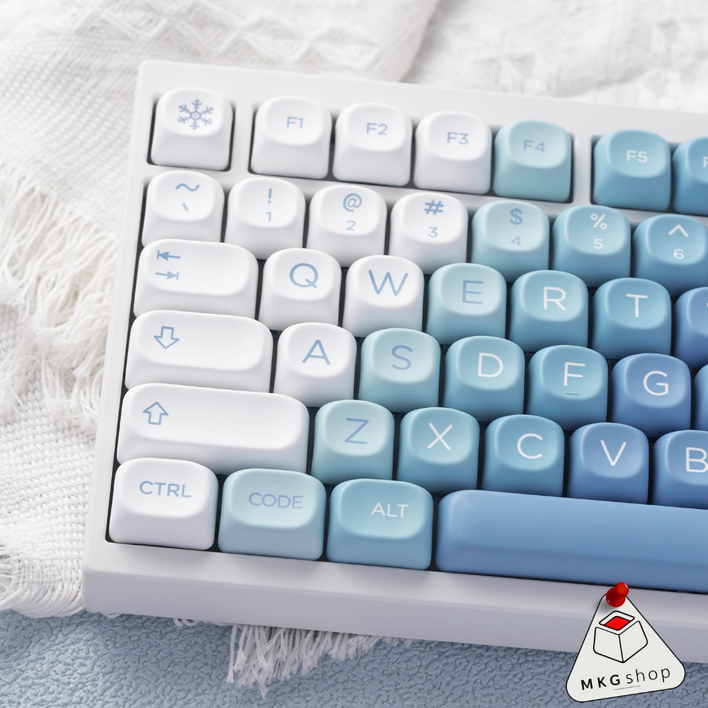 Keycap Yeti | MOA profile | PBT dyesub | 126 nút bàn phím cơ rẻ đẹp ...