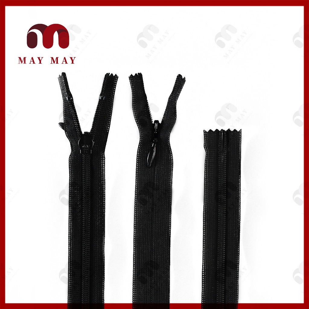 Dây kéo giọt nước 25cm YKK màu đen giá 1 sợi | Shopee Việt Nam