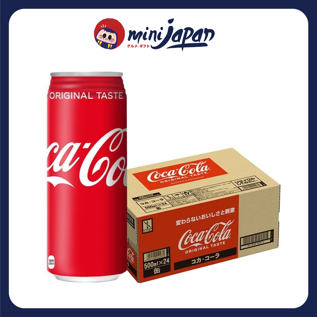 Thùng 24 lon nước ngọt có ga Coca Cola Nhật Bản 500ml | Shopee Việt Nam