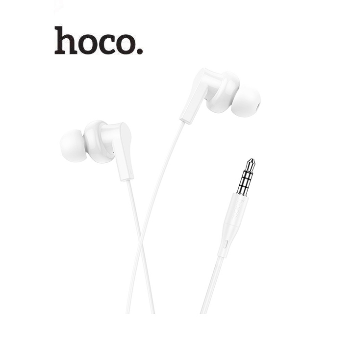 Tai nghe nhét tai jack 3.5mm Hoco M114 kèm Micro dây dẻo siêu bền dài 1 ...