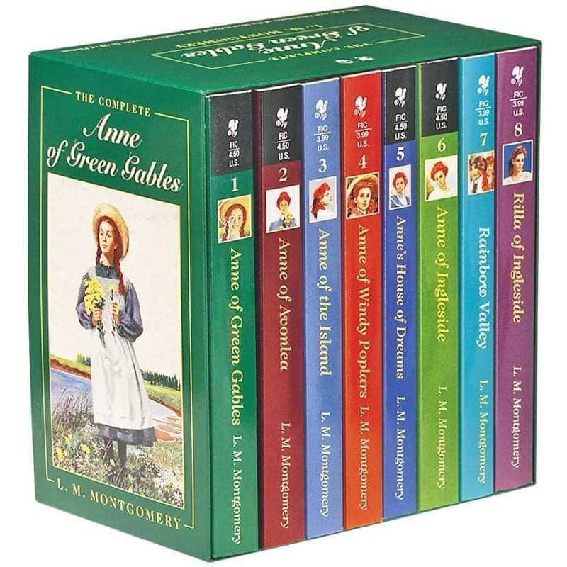 Sách - ANNE OF GREEN GABLES COLLECTION - 8 BOOKS, Series Anna Tóc Đỏ ...