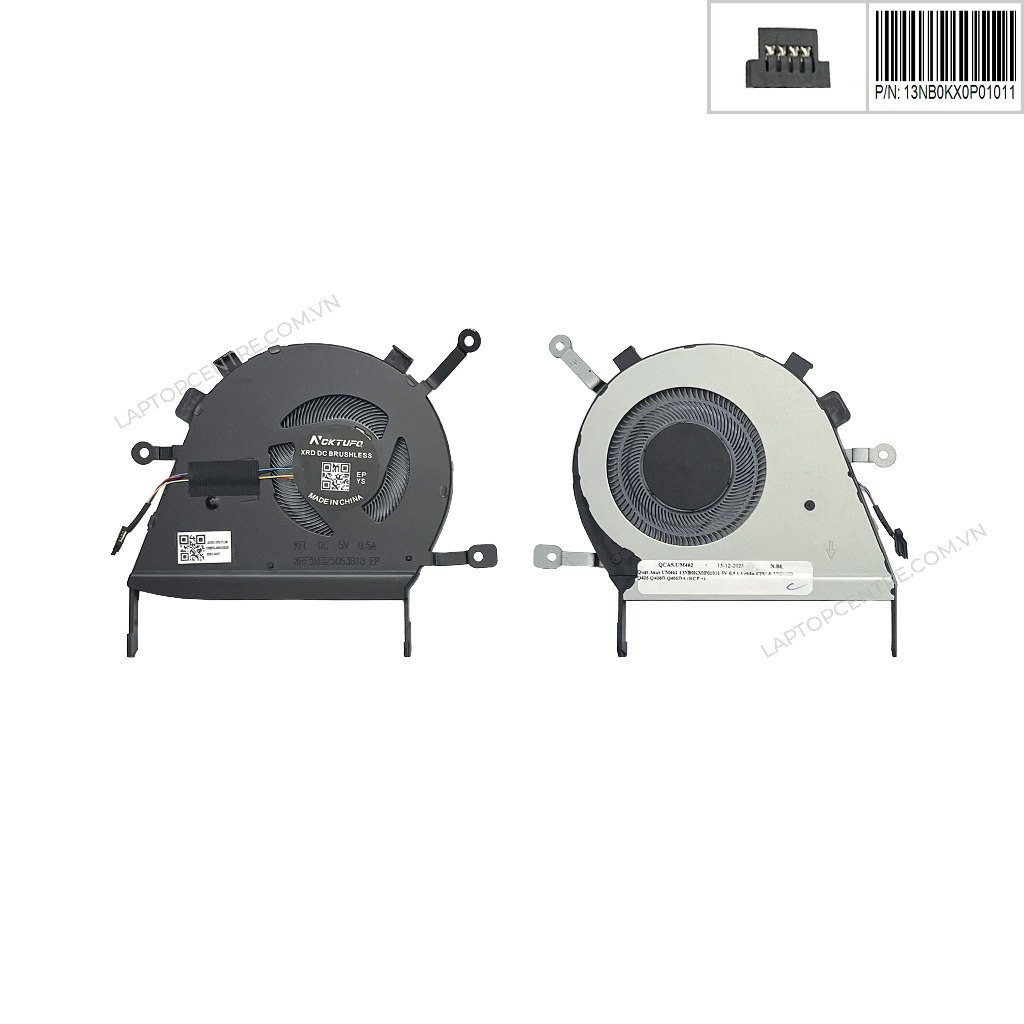 Quạt Asus UM462 13NB0KX0P01011 5V 0,5A 4 chân CPU tương thích UM462D ...