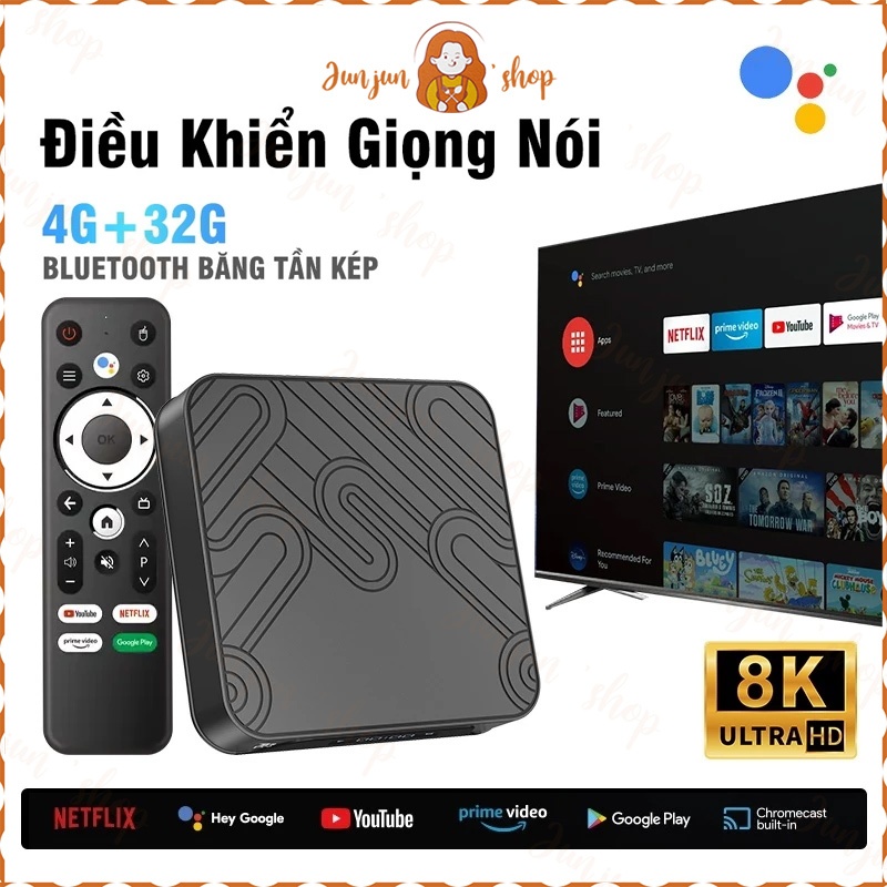 Android tivi box Magicsee Z8 pro 2024 - Android 12, Ram 4GB, Rom 32GB ...