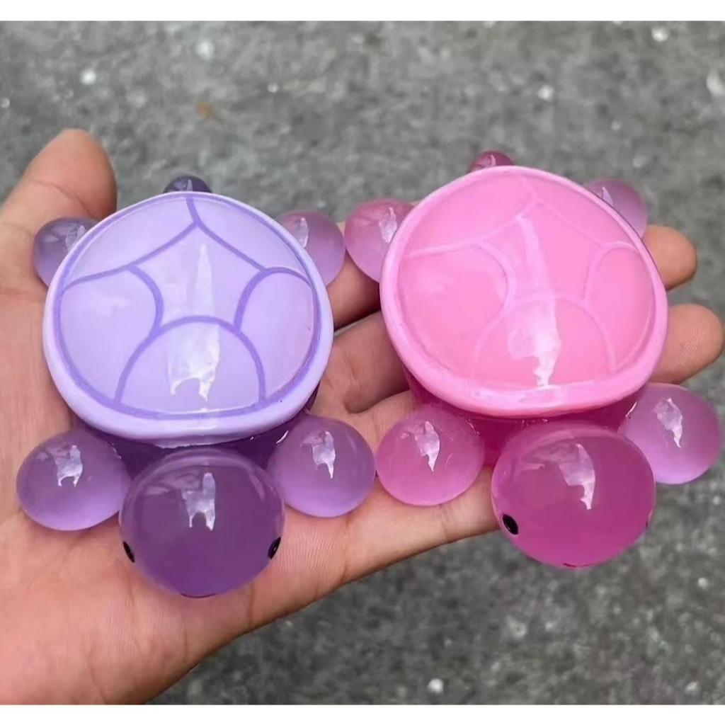 Giá sỉ [KT 8.6cmx5.7cm] Charm dạ quang Rùa Ngọc Sọc Kẻ DIY Phát Sáng Trang Trí Tiểu Cảnh ...