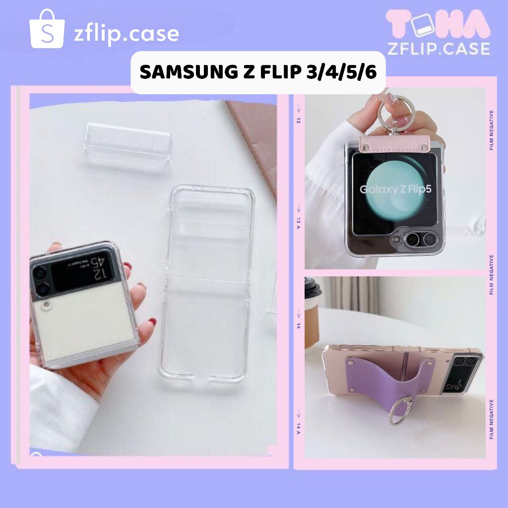 [SẴN] Ốp trong suốt Z Flip 6/Z Flip 5/Z Flip 4/Z Flip 3 ôm chắc máy ...
