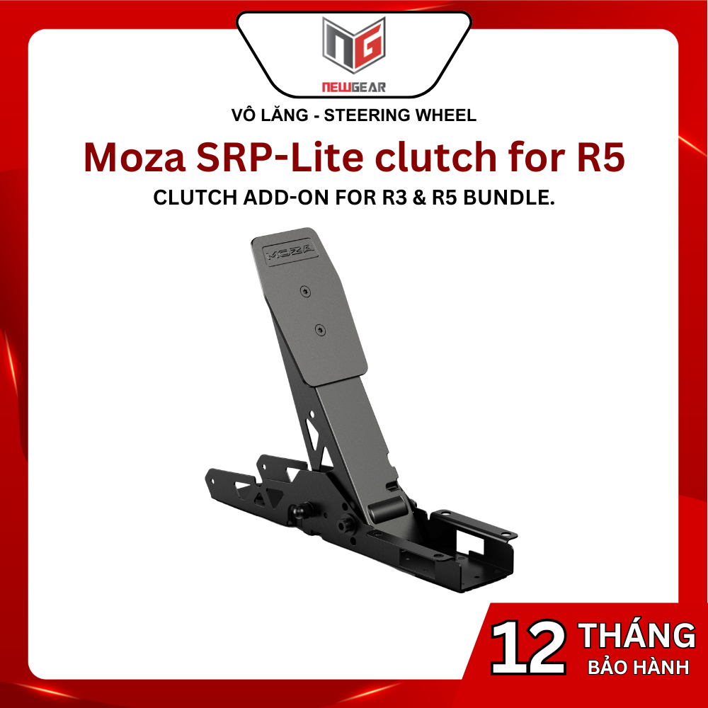 Pedal Côn Moza SR-P Lite Clutch Pedal – Bộ Pedal Đua Xe Thể Thao, Chính Xác Cao, Tương Thích R3 ...