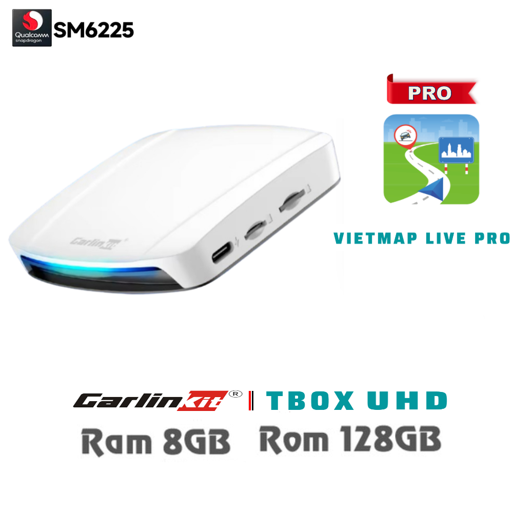 Android Box Carlinkit Tbox UHD Ram 8Gb Rom 128Gb - Chip SM6225 ...