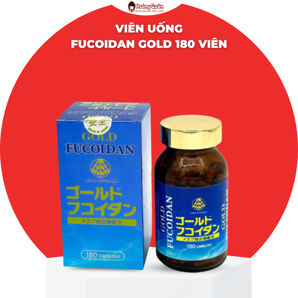Viên Uống Fucoidan Gold 180 Viên Hỗ Trợ Tăng Cường Sức Khỏe | Shopee ...