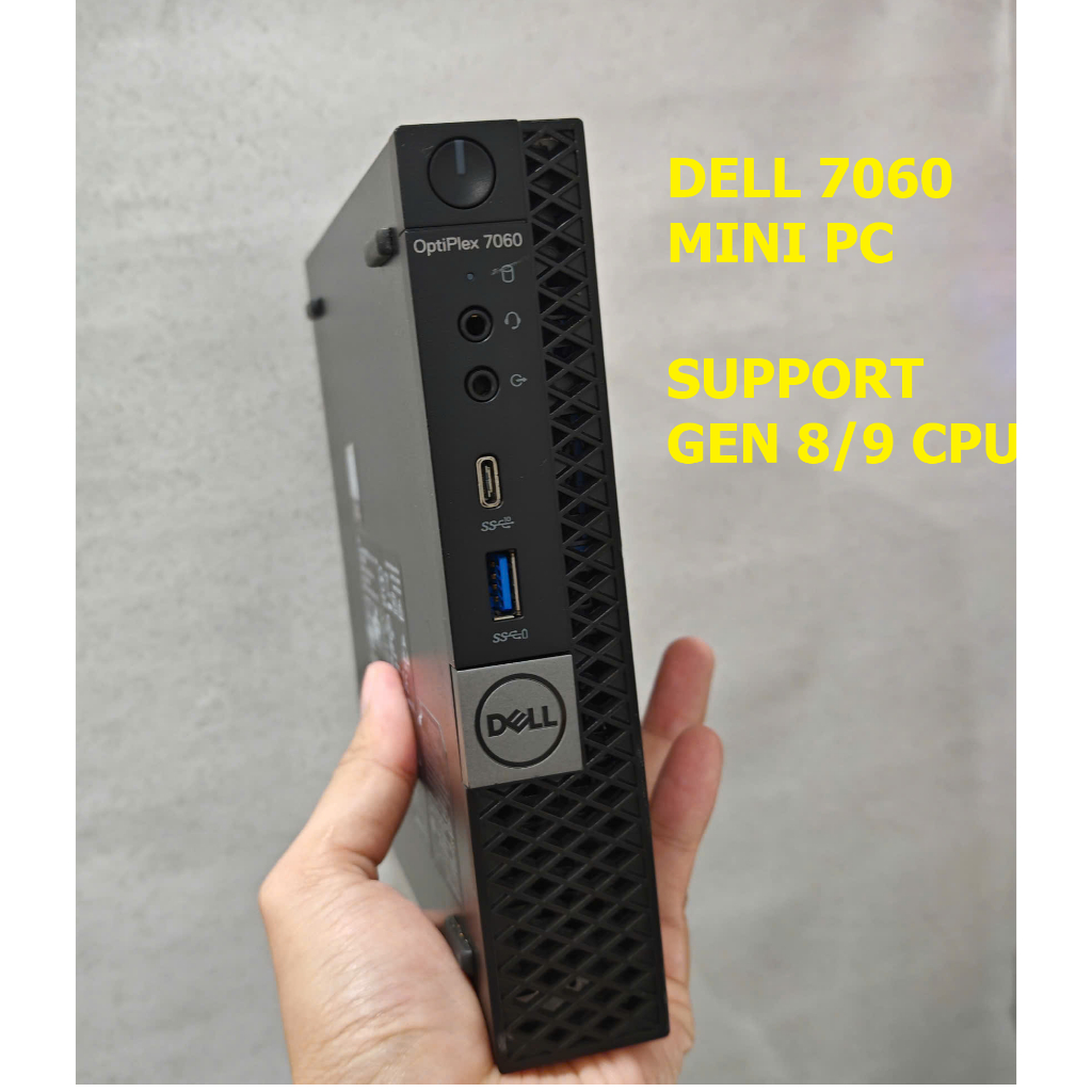 Máy tính mini pc DELL 7060 MICRO MFF CPU I5 8500T/I7 8700T MÁY TÍNH BỘ ...
