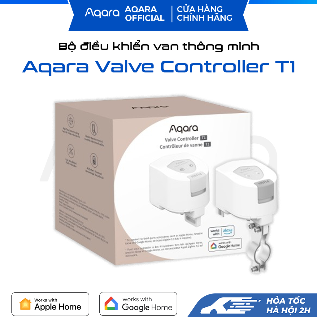 Bộ điều khiển Van nước tự động Aqara Valve Controller T1 VC-X01E, bản ...