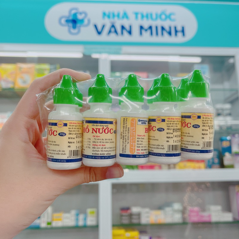 (Combo 5 Chai) Hồ Nước Bôi Da Kiến Ba Khoang Côn Trùng Cắn, Dị Ứng ...