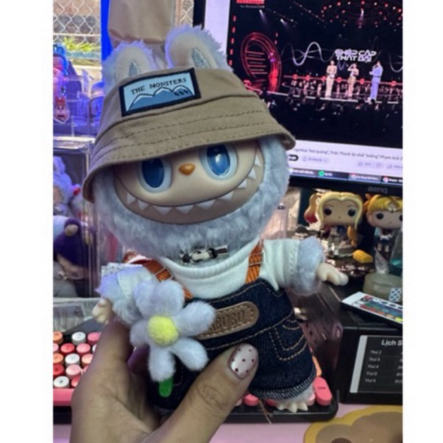 Labubu hoa cúc rep 1:1 móc khoá labubu hoa cúc | Shopee Việt Nam