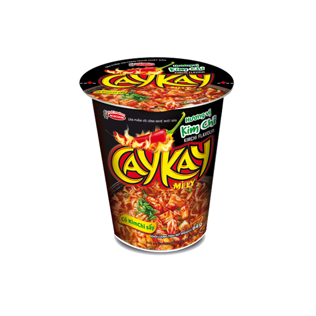 Thùng 24 ly mì Caykay vị kim chi 64g | Shopee Việt Nam