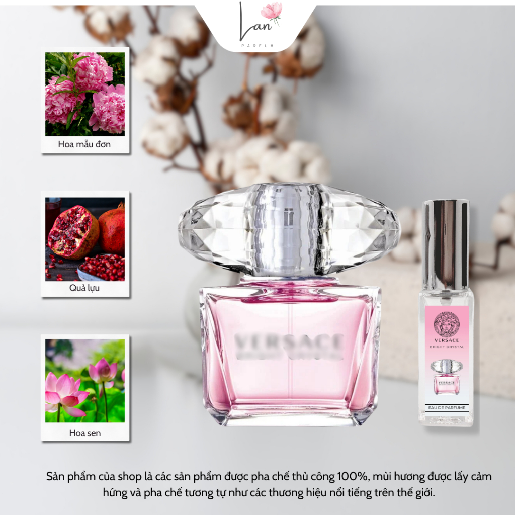 Nước Hoa Nữ Bright Crystal EDT Bright Crystal Absolute EDP, Nước hoa ...