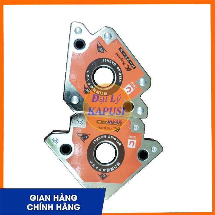 COMBO 2 Ke góc nam châm Kapusi JAPAN vuông 100% bằng INOX Lực hút 30KG, 60KG, 80KG | Shopee Việt Nam