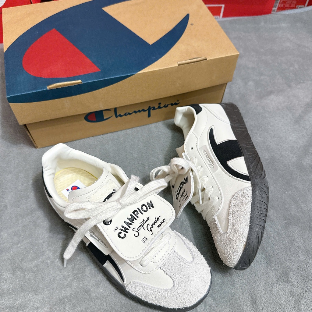 Giày thể thao Champion Essentials Champ T-Trainer ' Cream/Black ...