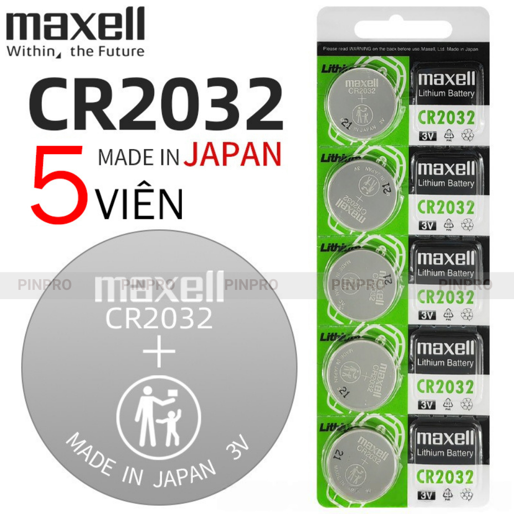 Pin Maxell CR2032 3V chính hãng | Shopee Việt Nam