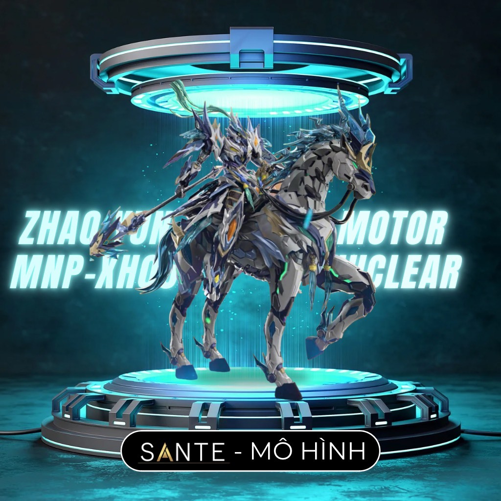 Mô Hình lắp Ráp MNP-XH05 Triệu Vân Zhao Yun của Motor Nuclear ( Tặng Kèm Quà ) | Shopee Việt Nam