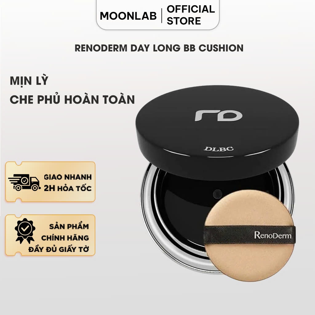 Phấn nước Renoderm Day long BB Cushion mịn lỳ kiềm dầu che phủ cao ...