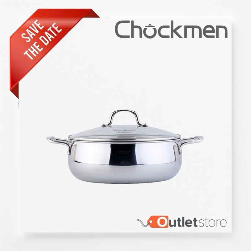 Nồi Lẩu CHOCKMEN Inox 18/10 Dày Dặn 26/28/30Cm Nồi Nấu Canh Nồi Luộc Hầm Nấu Nước Dùng Từ ...