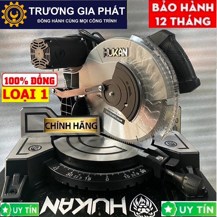 [CHÍNH HÃNG] Máy cắt nhôm HUKAN 255mm (HK-MSO255CR)- Bảo hành 1 năm, 100% dây đồng | Shopee Việt Nam