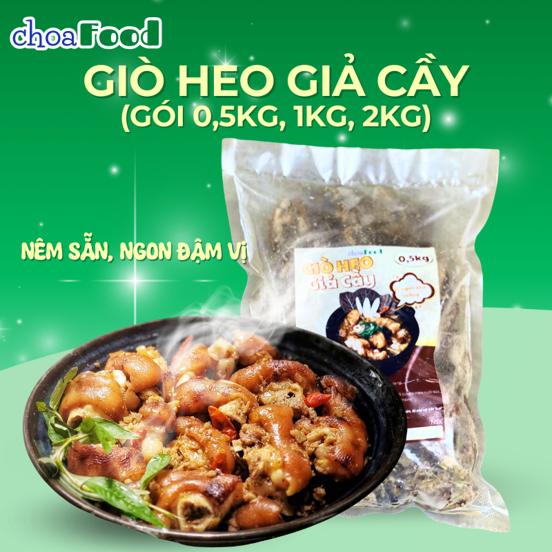 Giò Heo Giả Cầy Đã Ướp Sẵn (Vị Bắc) – Nấu Nhanh Tại Nhà – Độc Quyền ...