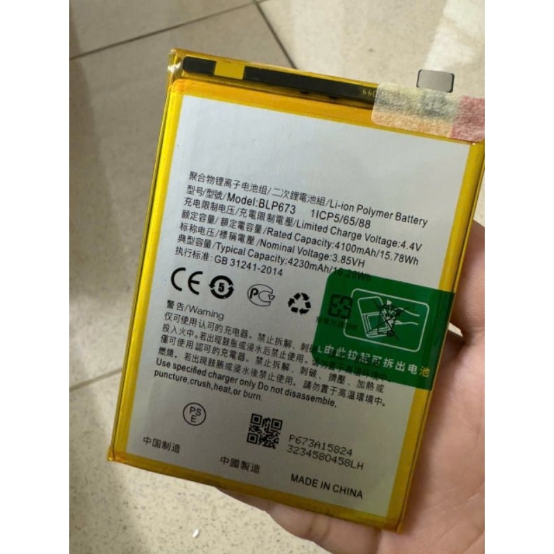 Pin oppo A3s BLP673 bảo hành 6 tháng đổi mới | Shopee Việt Nam