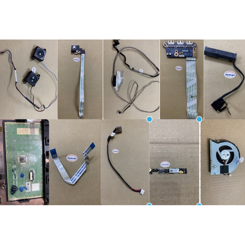 Linh kiện laptop Acer Aspire 5830 5830G- Lo - Quạt cpu - cáp Lcd- Touchpad - board usb - Webcam ...