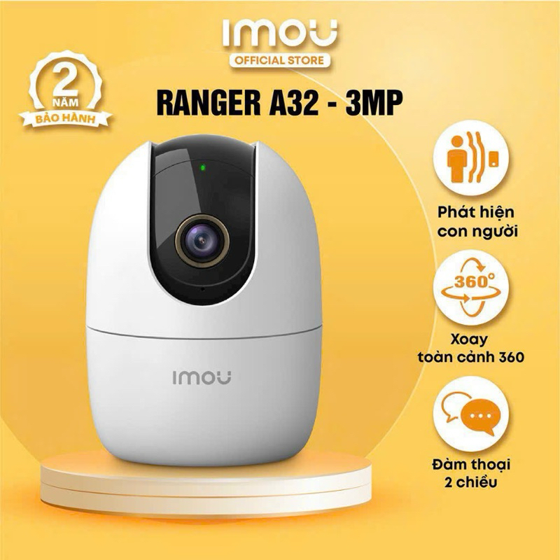 Camera Imou Ranger 2 A32 3MP 2K | Shopee Việt Nam